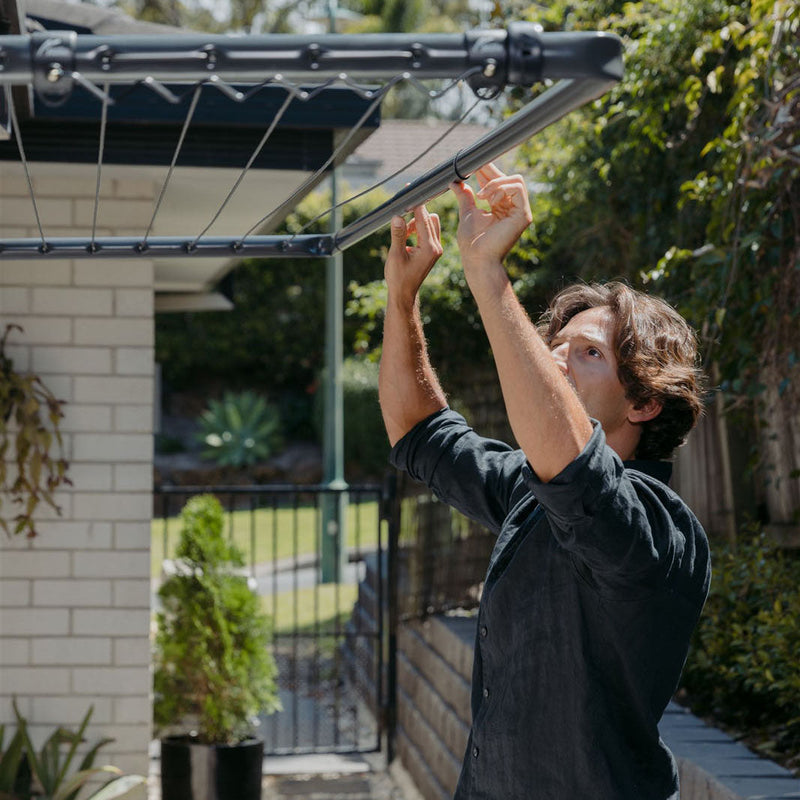 Single Folding Frame Clothesline – Hills Home